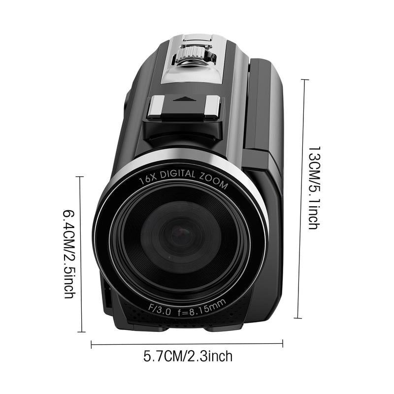 Full HD 1080P Video Camcorder, Includes Remote & 32GB Memory Card ...